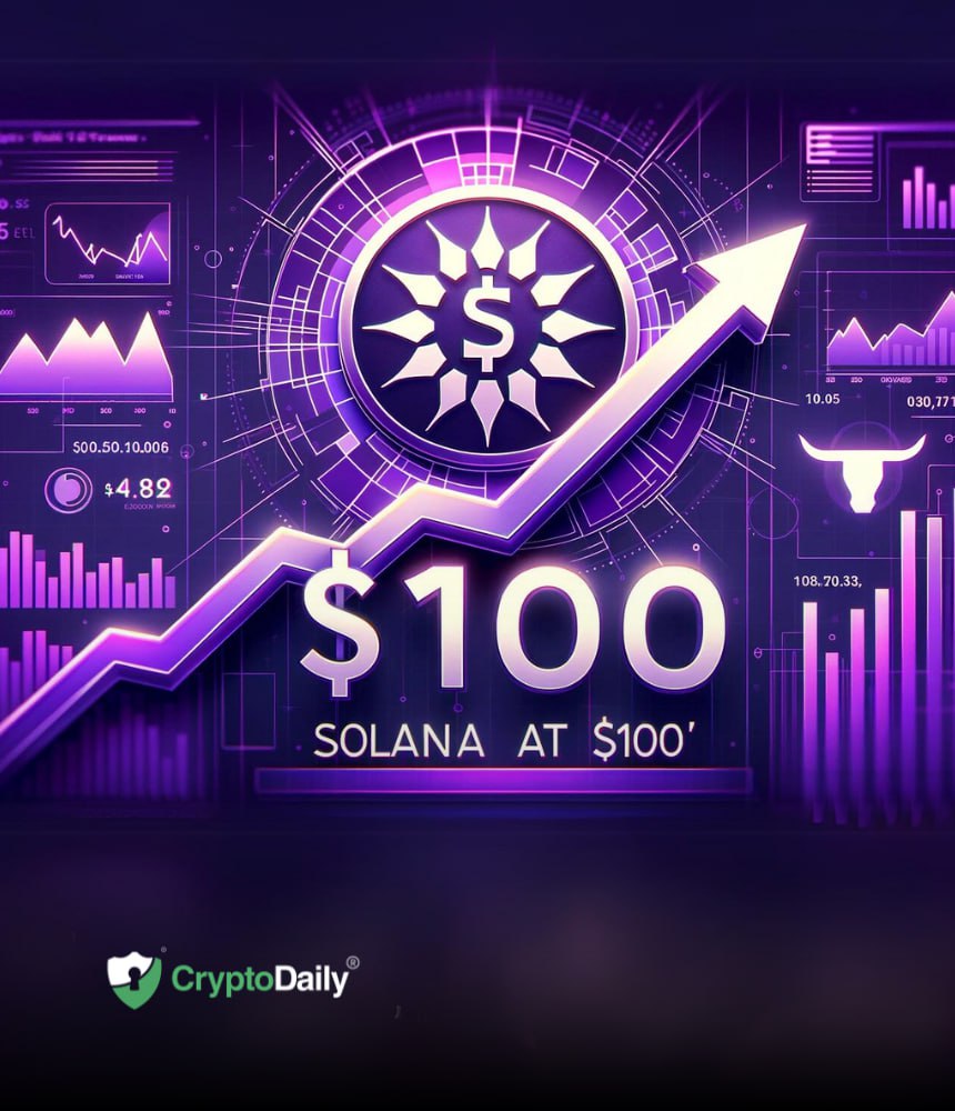 Solana (SOL) back at $100 and ready for another upside surge